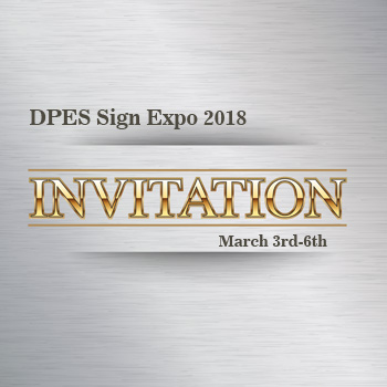 YOTTA will attend DPES Sign Expo China 2018 on March 3th-6th